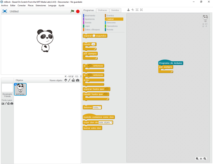 Movimiento de luces led con Arduino – Cerebrito Pérez