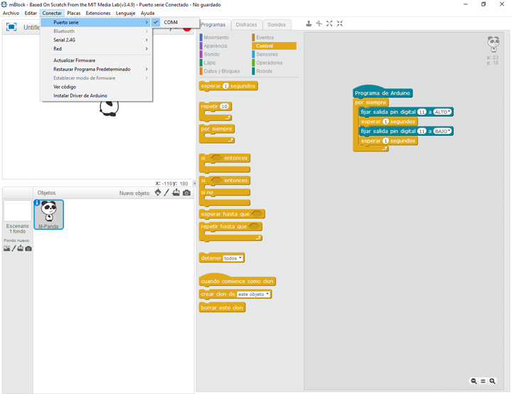 Arduino para niños y niñas – Cerebrito Pérez